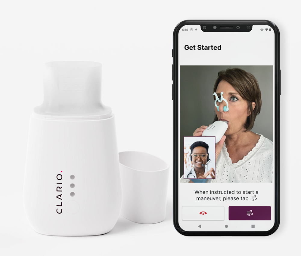 Virtual Home Spirometry | Clario
