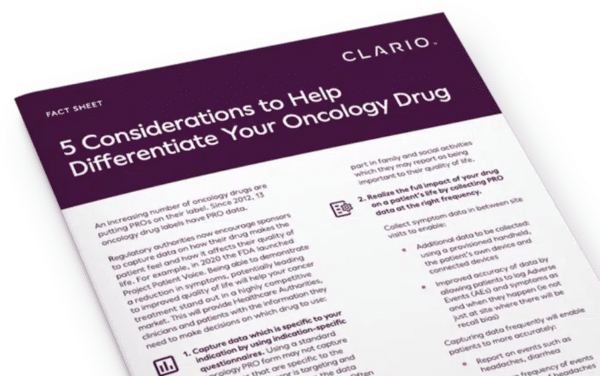 Unlock oncology trial success with Clario | Clario