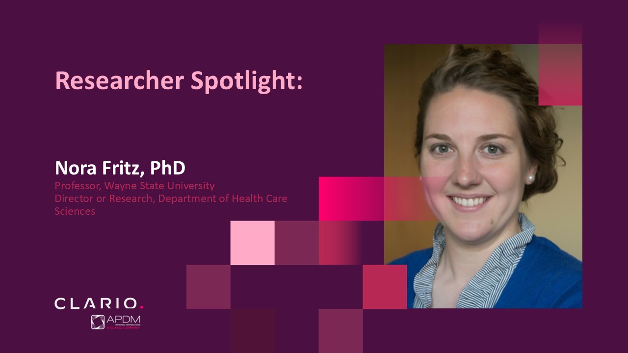 Researcher spotlight: Nora Fritz, Ph.D., PT, DPT, NCS | Clario